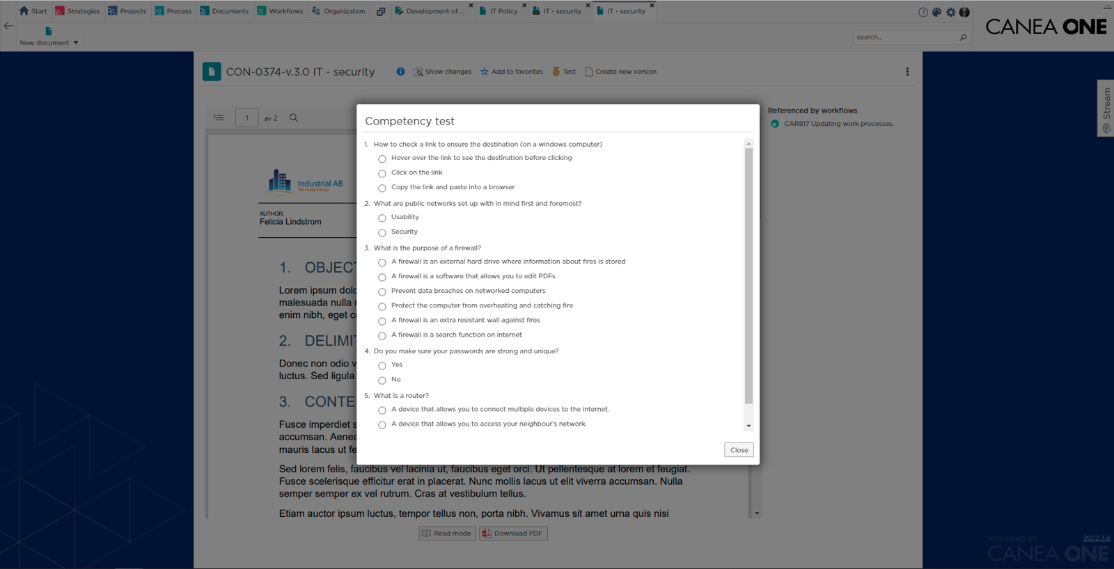 Document management software | CANEA